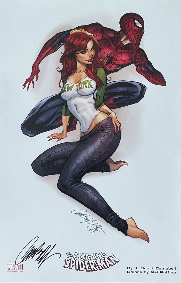 Spiderman Mary Jane J Scott Campbell