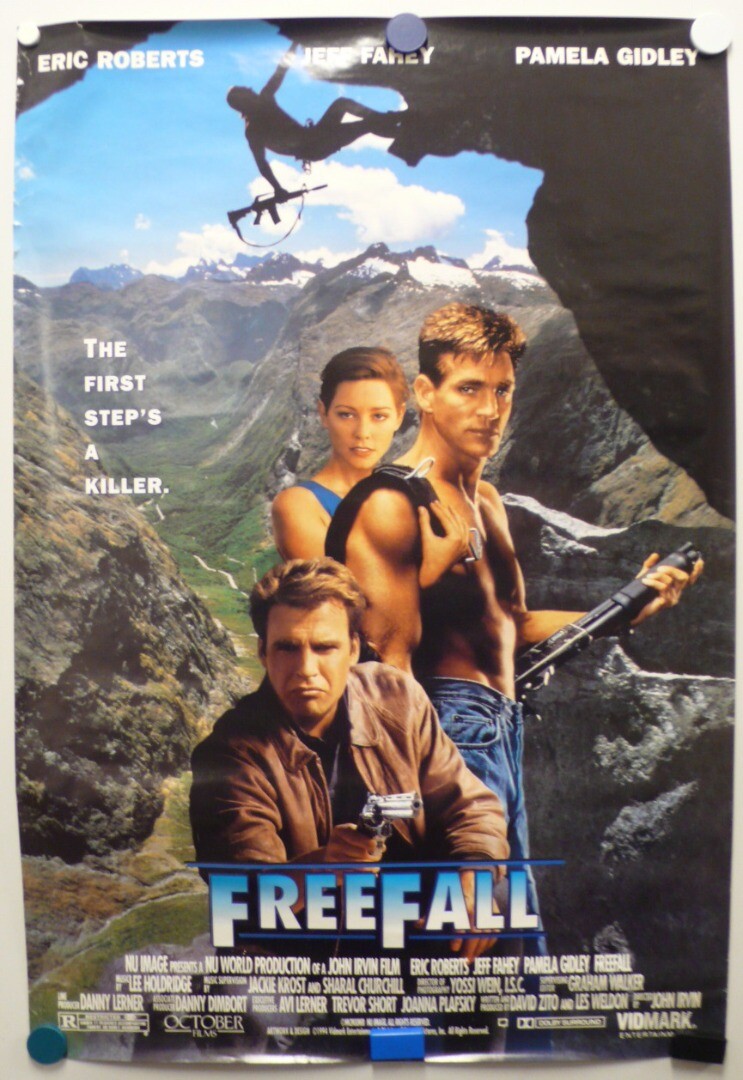 FREEFALL 1994 Eric Roberts, Jeff Fahey, and Pamela Gidley-Poster | eBay