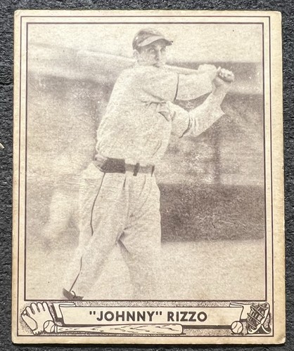 1940 PLAY BALL JOHNNY RIZZO (PITTSBURGH PIRATES) #108 VG | eBay