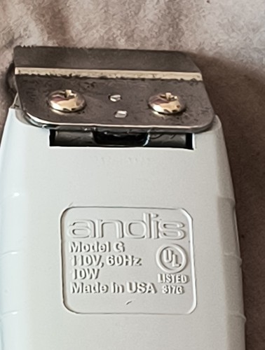 Vintage ANDIS Electric Hair Barber Clippers OUTLINER II model G - Works ...