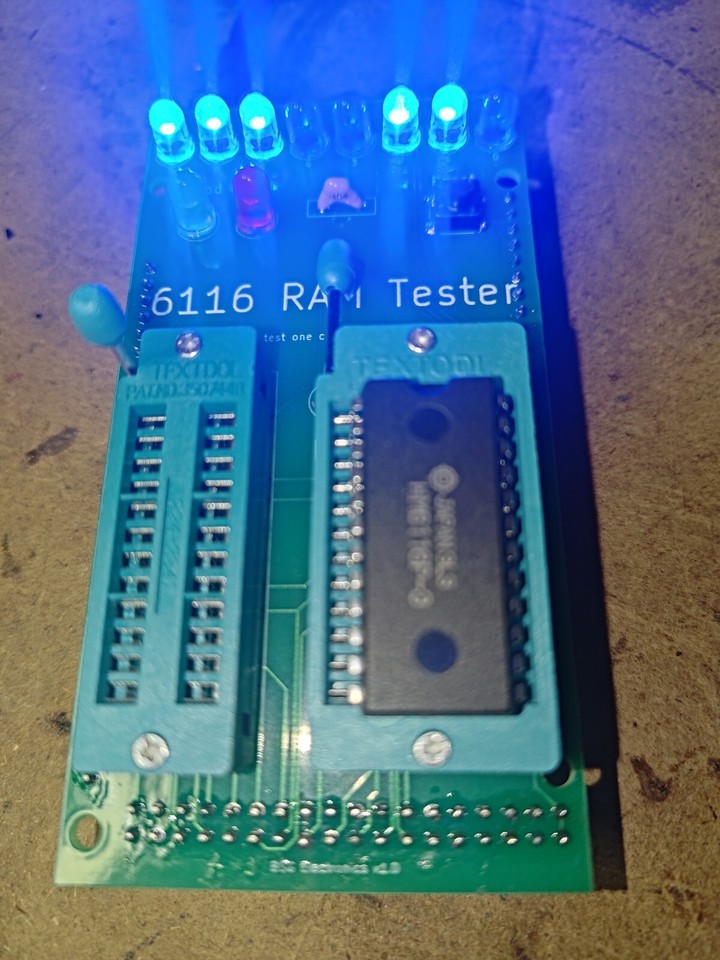 6116 RAM Tester SRAM Arduino Mega 2560 Shield Kit DIY Solder Test ...