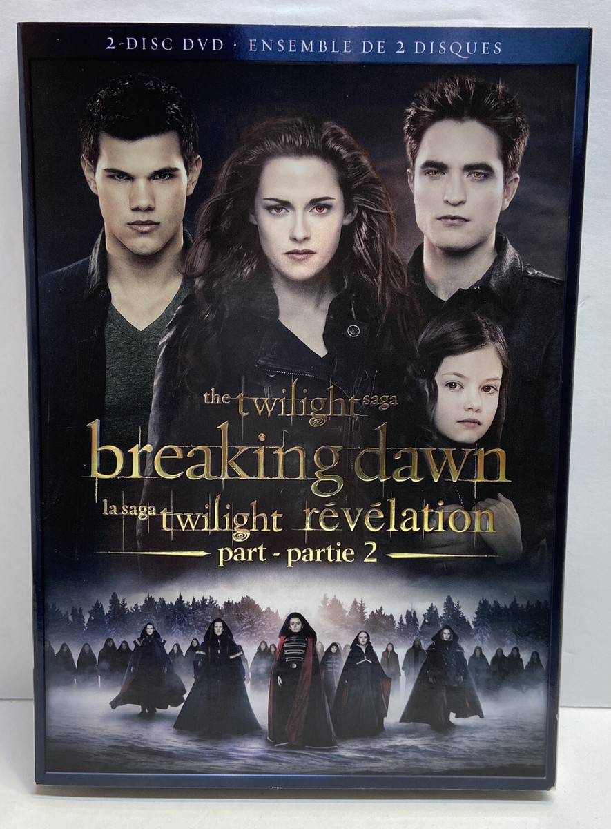 Twilight Breaking Dawn Part 2 Dvd Cover