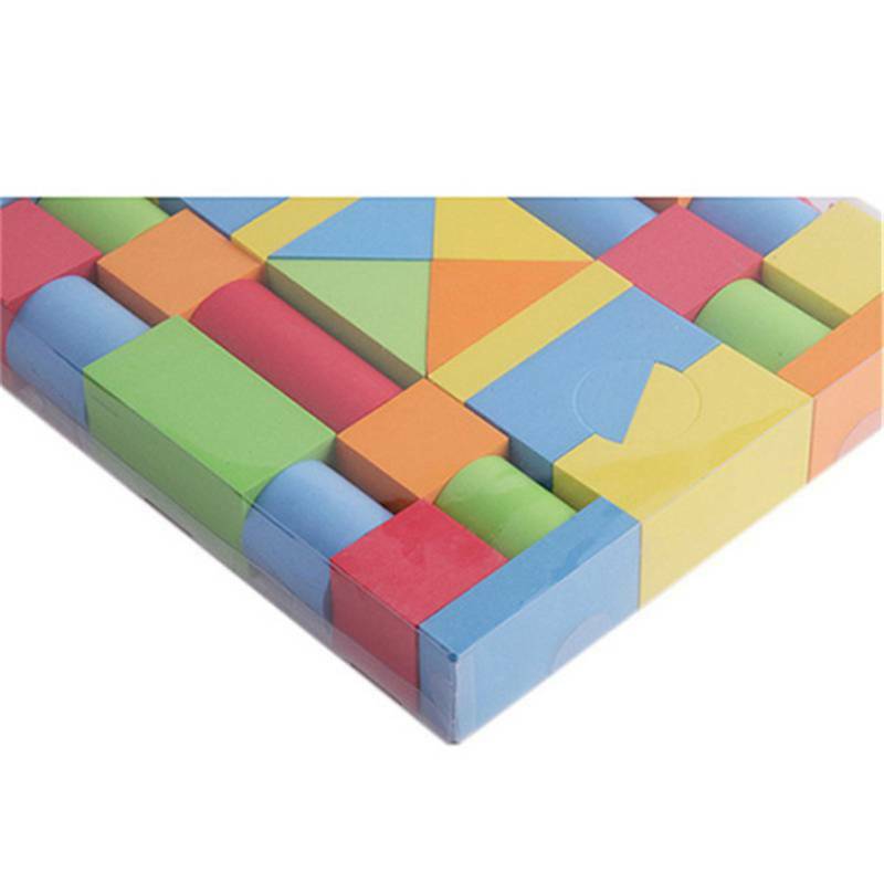 Colorful Soft EVA Foam Building Blocks Bricks Toy Kids Early ...