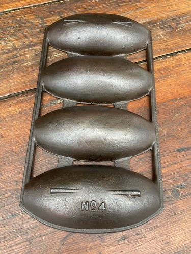 Griswold Cast Iron #4 Vienna Roll Pan (HTF Variation #3) | eBay