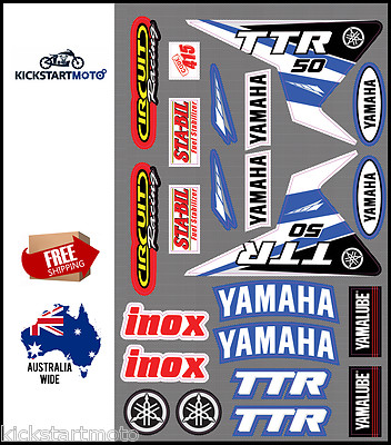 For Yamaha TTR50 Sticker Decal Kit TTR 50 Stickers | eBay
