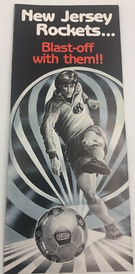 New Jersey Rockets 1981-82 RARE!! MISL Indoor Soccer Season Ticket ...