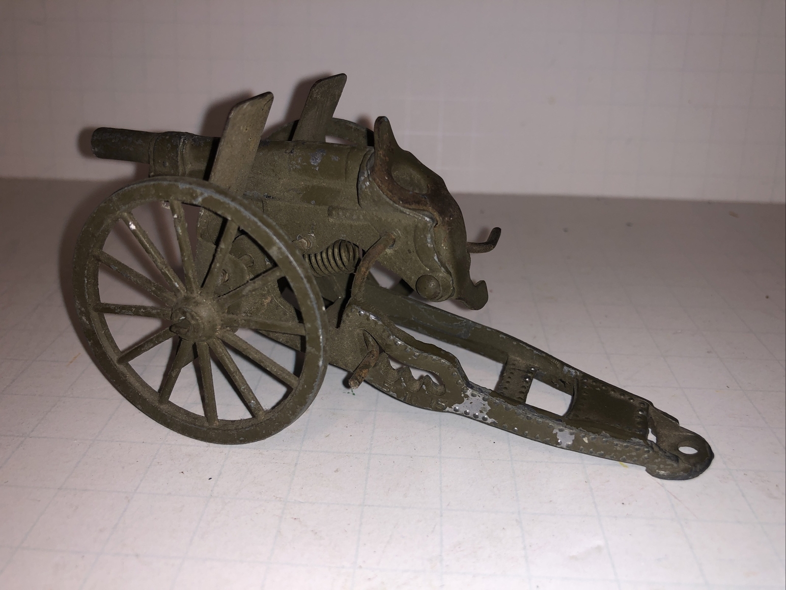 Vintage Spring Action Metal CAP GUN CANNON Made in Japan | eBay