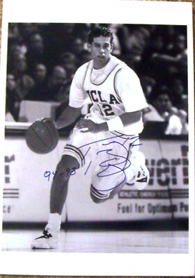 TOBY BAILEY (UCLA Bruins) 12" x 8" B&W Basketball SIGNED PHOTO | eBay