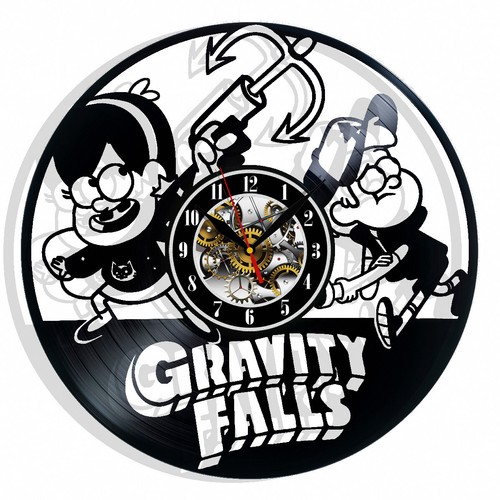 Gravity Falls Vinyl Wall Clock Gift Birthday Holiday Art Home Room ...