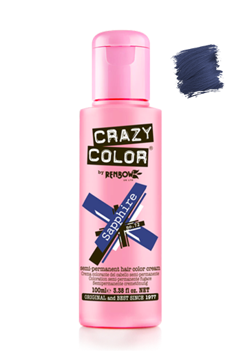 2X Crazy Color Colour Direct Hair Dye, Semi Permanent Hair Dye 100ml ...