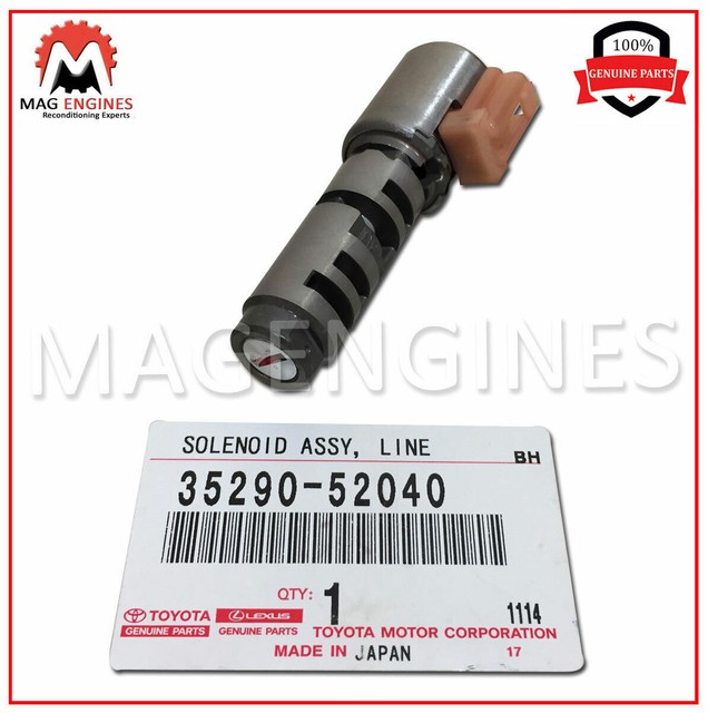 OEM Toyota 3529052040 Solenoid ASSY Line Pressure Control 35290-52040 ...