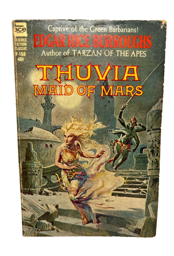 Thuvia Maid of Mars by Edgar Rice Burroughs (Ace F-168, Paperback) | eBay