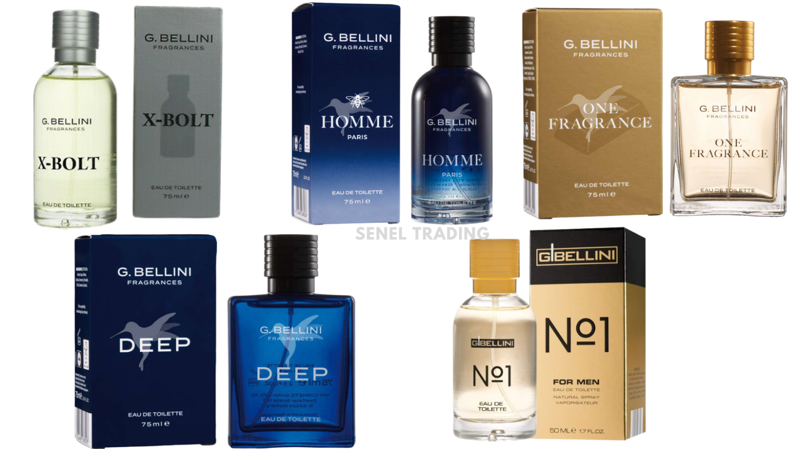 G.Bellini X-Bolt Deep Homme Paris One For Men Eau de Toilette Perfume ...