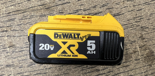 DEWALT DCB205 20V Li-Ion 5.0Ah Battery tested and working! | eBay