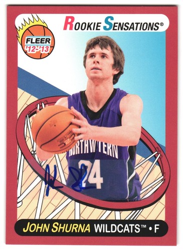 John Shurna 2012 Fleer Retro Rookie Sensations Autograph #76 | eBay