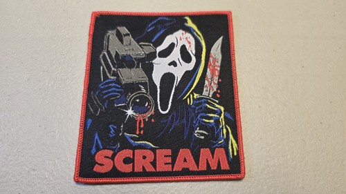 Scream WOVEN PATCH Ghostface [Shirt Action Figure Blu Ray Poster Mask ...