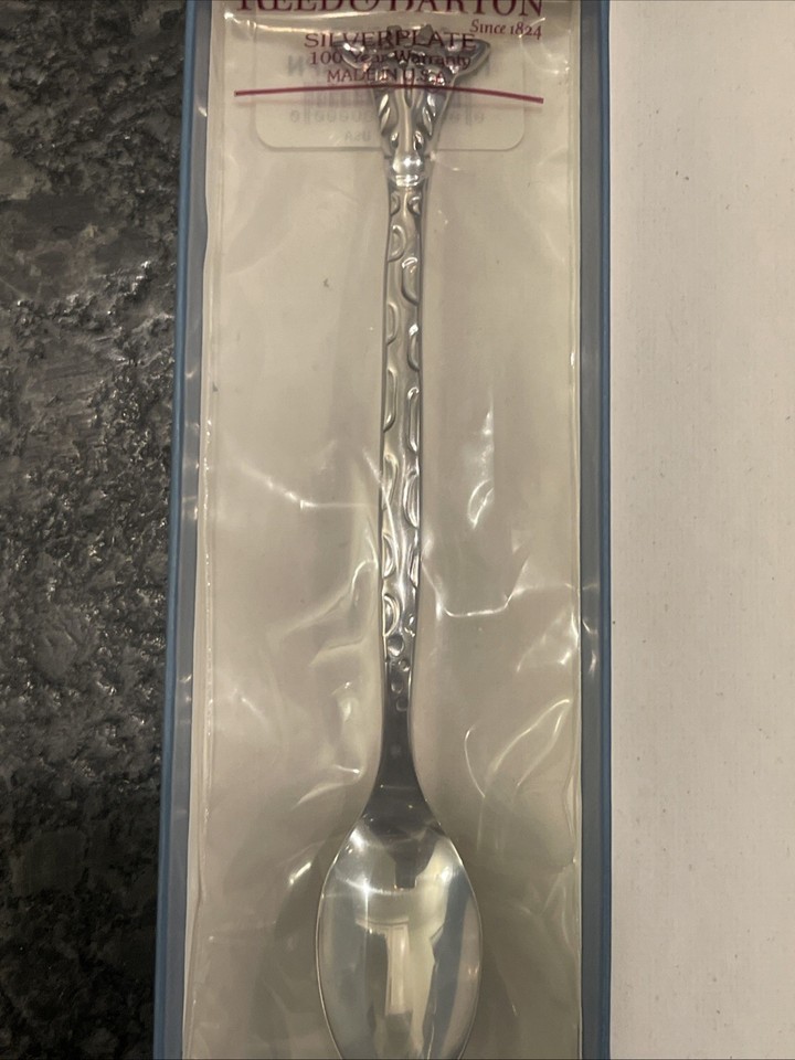 Reed & Barton Silverplate Giraffe Baby Feeding Spoon NEW in Box | eBay