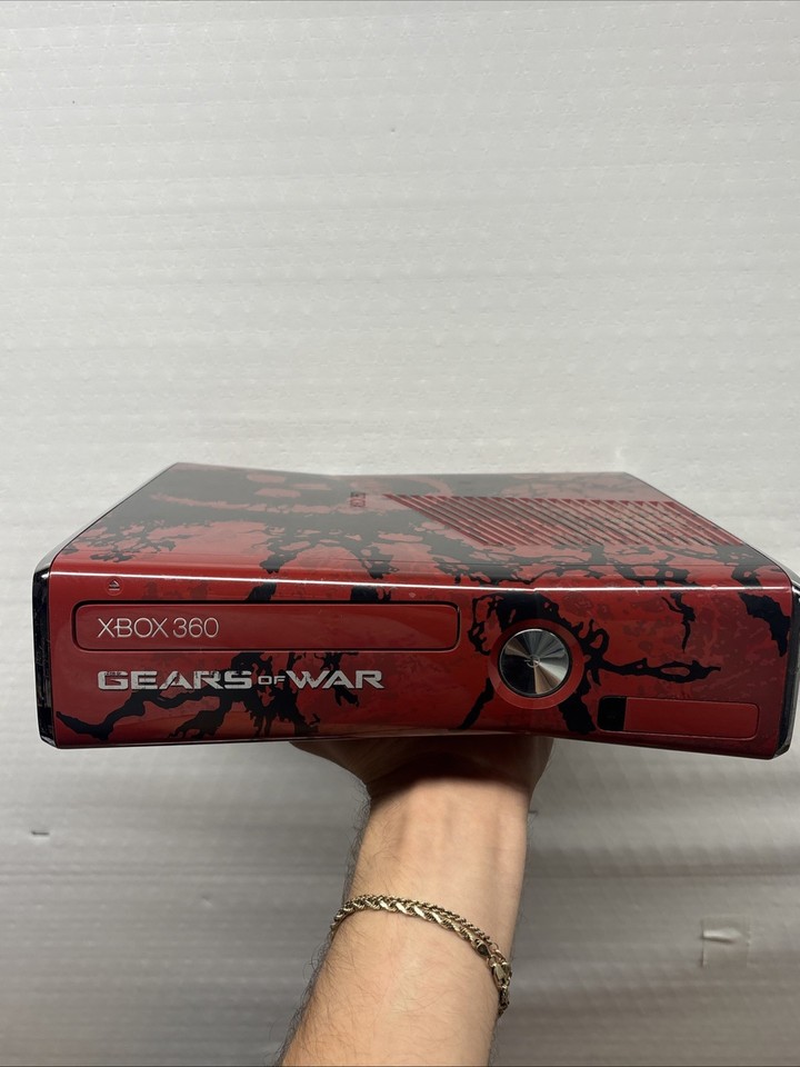 Microsoft Xbox 360 Slim Gears of War 3 Limited Edition Console Bundle ...