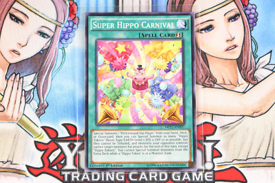 Yugioh Spell Card Super Hippo Carnival MP17-EN097 1st Edition Common | eBay
