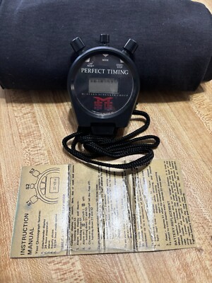 Michael Schenker MSG Perfect Timing Promotional Stopwatch Autographed | eBay