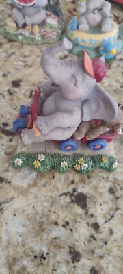 The Hamilton Collection - "Sidewalk Speedster" - Peanut Pal's Elephant ...