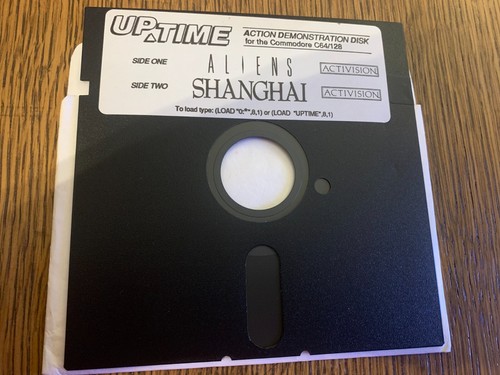 ALIENS SHANGHAI DEMO COMMODORE 64 C64 5.25" INCH FLOPPY(S) TESTED NEAR ...