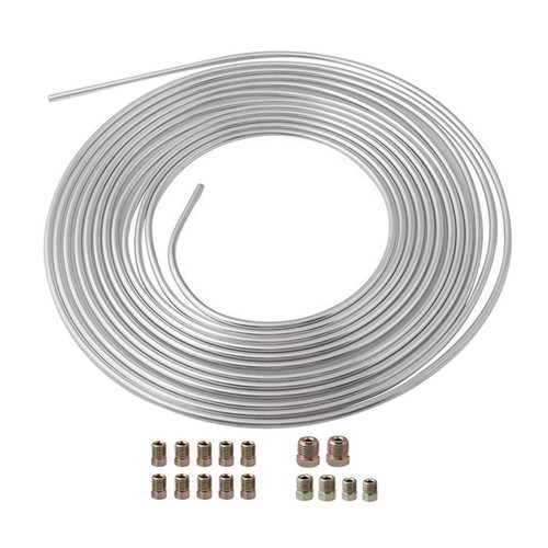 Brake Line Hose Kit 3/16'' OD 25 Ft Spool Reel Fittings Easy to | eBay ...
