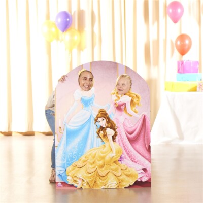 Disney Princess Cardboard Character Cutout Party Birthday Decoration ...