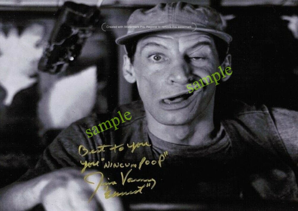 JIM VARNEY #1 REPRINT 8X10 PHOTO SIGNED AUTOGRAPHED PICTURE MAN CAVE ...