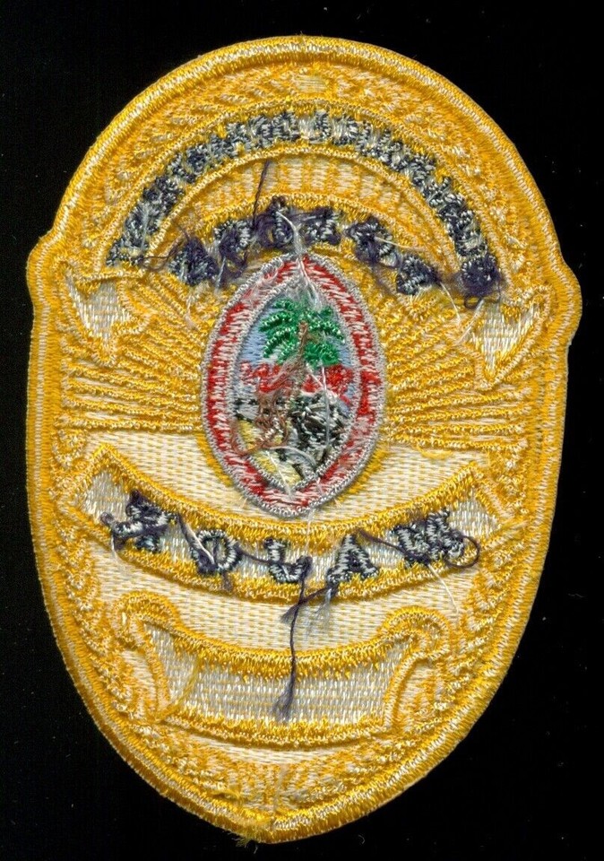 Guam Police Department Major Patch GM | eBay