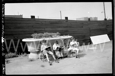 '40 Clason Point Library Children Harrod Av NYPL Bronx NYC Old Photo ...