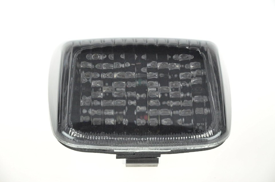 02 - 11 Harley V Rod LED Brake Tail Light Smoke Lens Integrated Turn ...