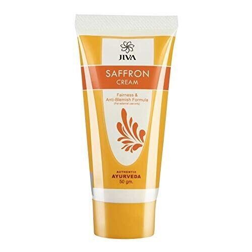 Jiva Ayurveda Saffron Cream - 50gm | Removes Blemishes & Smooth skin | eBay