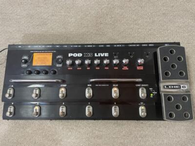 LINE6 POD X3 LIVE Guitar Multi Effect Pedal Pedalboard Modelling ...