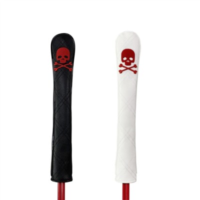 Golf Alignment Stick Cover Rods Holder Skull Head Cover Hold at Least 2 ...