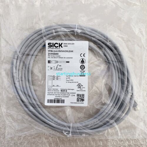 1PCS NEW FOR Proximity switch cable Replacement YF8U14-050VA3XLEAX ...