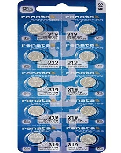 10 Button Cell Type 319 Batteries Renata | eBay