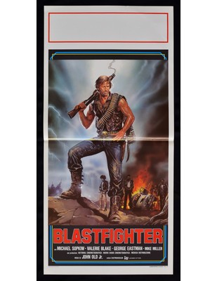 locandina BLASTFIGHTER lamberto bava sopkiw valerie blake george estman ...