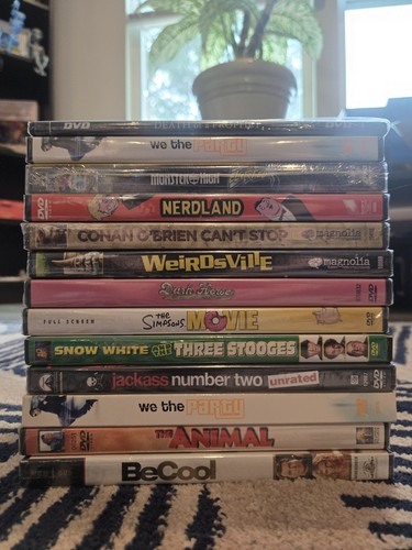 Wholesale Lot of 13 Comedy Movies on DVD Brand New & Sealed Simpsons ...