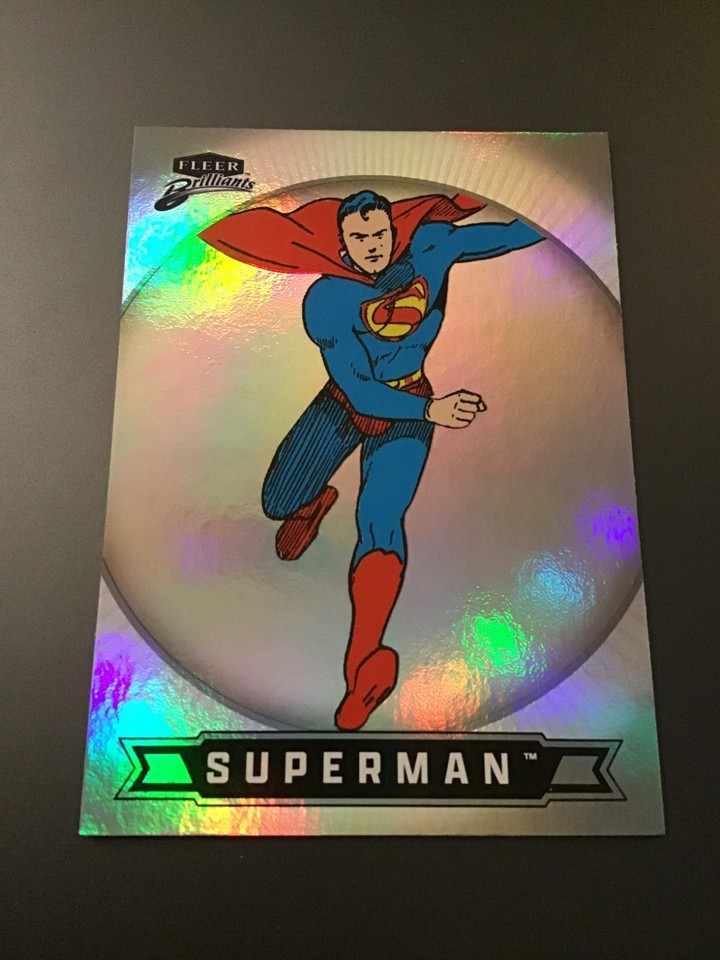 2025 Fleer Brilliants Superman Pick a card finish your set BASE INSERTS ...
