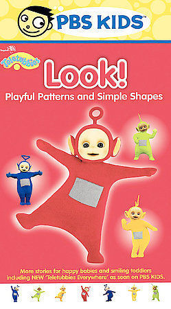 Teletubbies - Look Playful Patterns and Simple Shapes (VHS, 2003) for ...