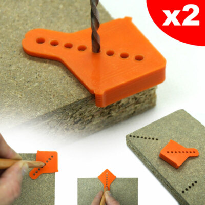 Corner Edge Drill Scribe Jig Locate Holes Scribing Marking Tool for ...