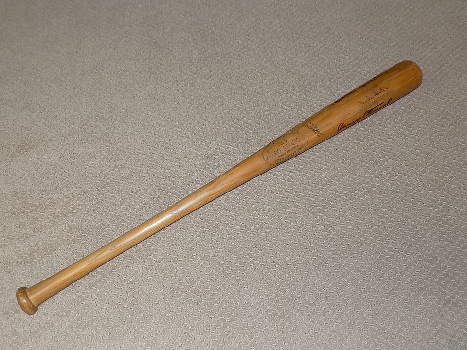 Duke Snider H&B Signed Game Bat Dodgers Mets HOF PSA JSA Casey Stengel ...