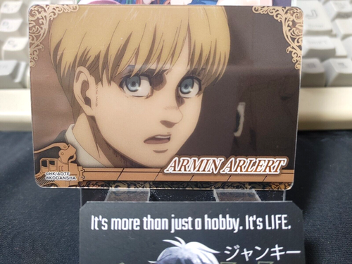Attack on Titan Card Armin Arlert Japan Collectible Release AoT | eBay