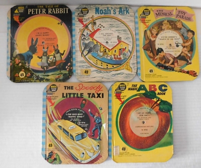 1955 "Magic Talking Books" 78 RPM Lot of 5 | eBay