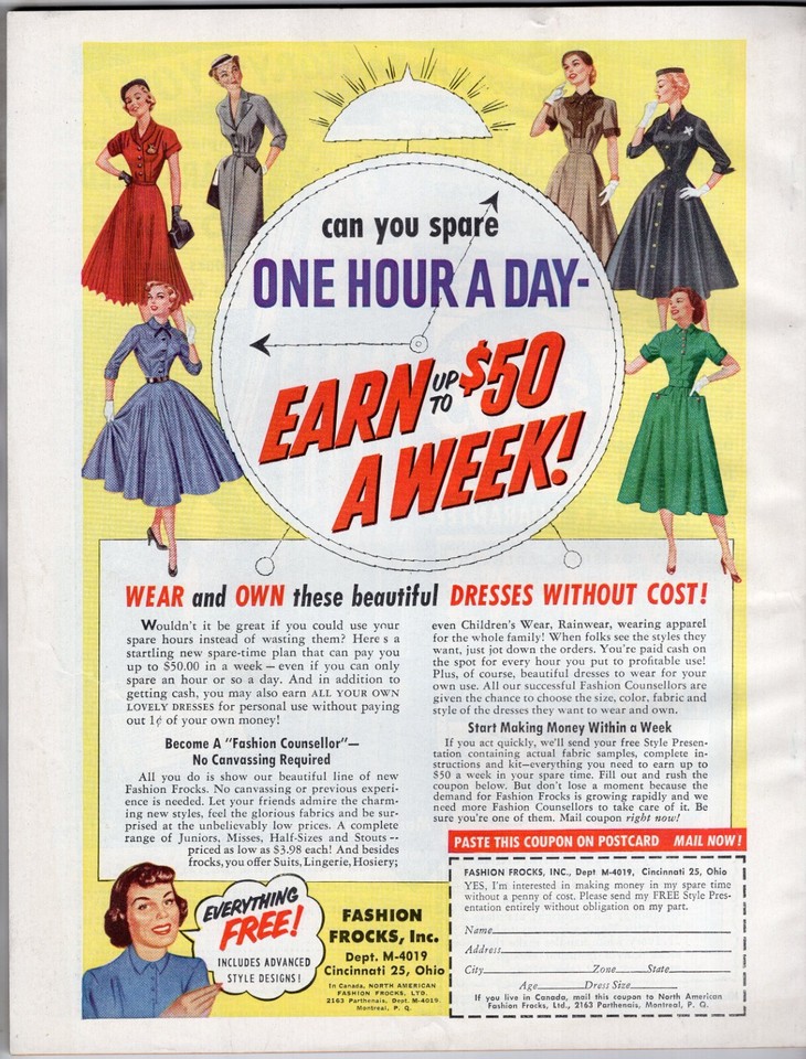 SECRETS Oct 1953 ACE Paperback Ads MEN Male PULP MAGAZINE | eBay