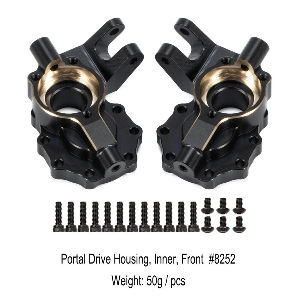 Brass Counter weight Portal Drive Housing for 1/10 RC Traxxas TRX4 TRX6 ...