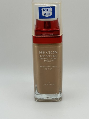 Revlon Age Defying Firming + Lifting Makeup # 55 Cool Beige ...