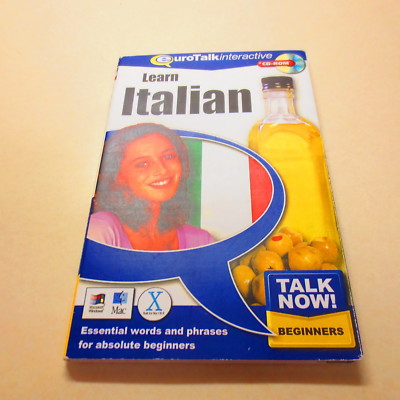 Talk Now! Learn Italian: Beginning Level Cd eurotalk interactive | eBay