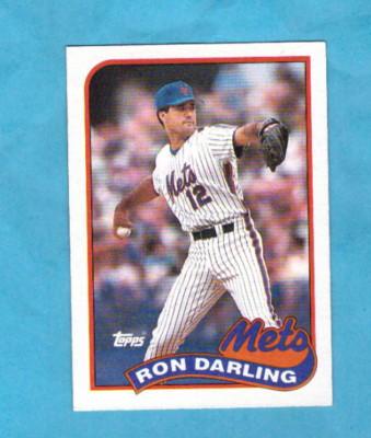 1989 Topps Baseball Card #105 Ron Darling Mets | eBay